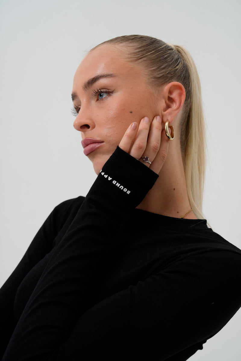 Bestie Basic Body-Con Top - Black – Bound Apparel