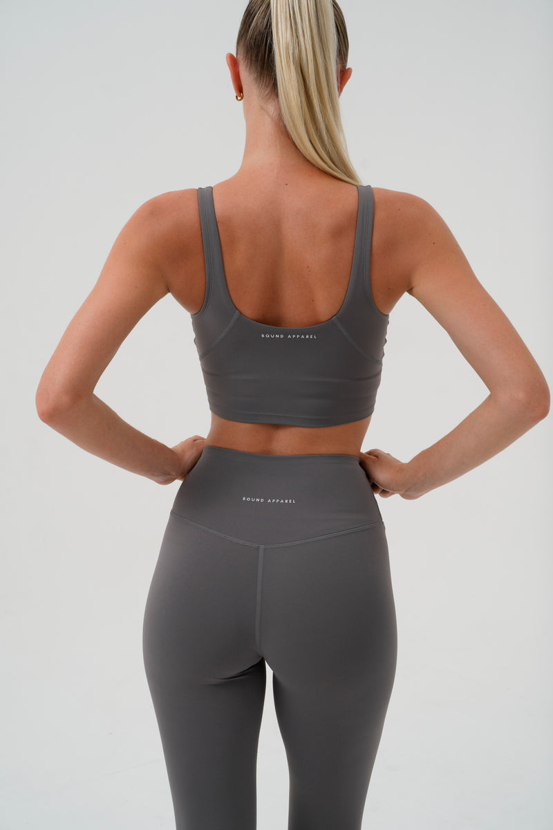 Stone Grey Boundless Sculpt Tank – Bound Apparel