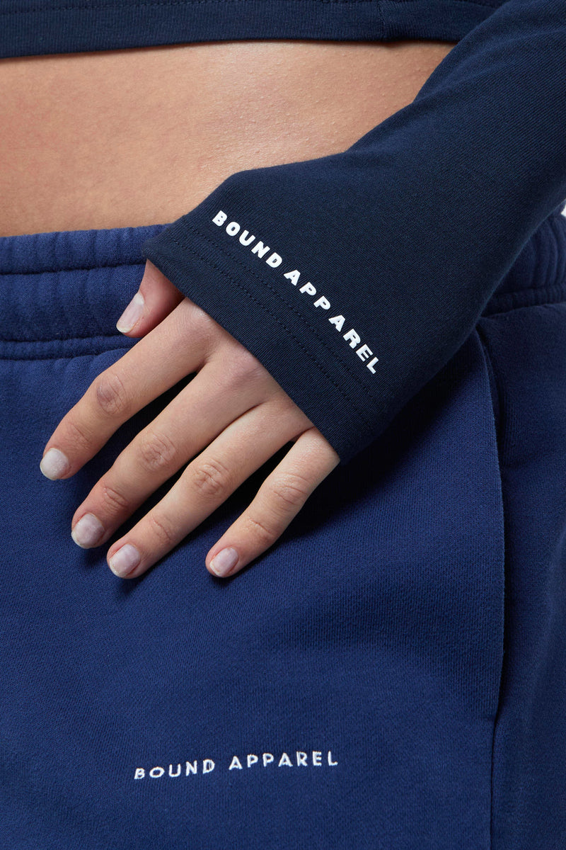 Bestie Basic Body-Con Top - Navy – Bound Apparel